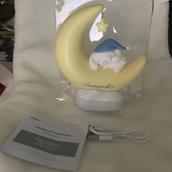 Sanrio | Other | Miniso Cinnamoroll Night Light | Poshmark